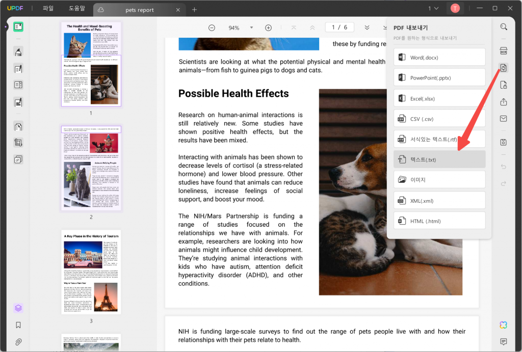 PPT 텍스트로 변환 방법: 쉬운 가이드 | UPDF