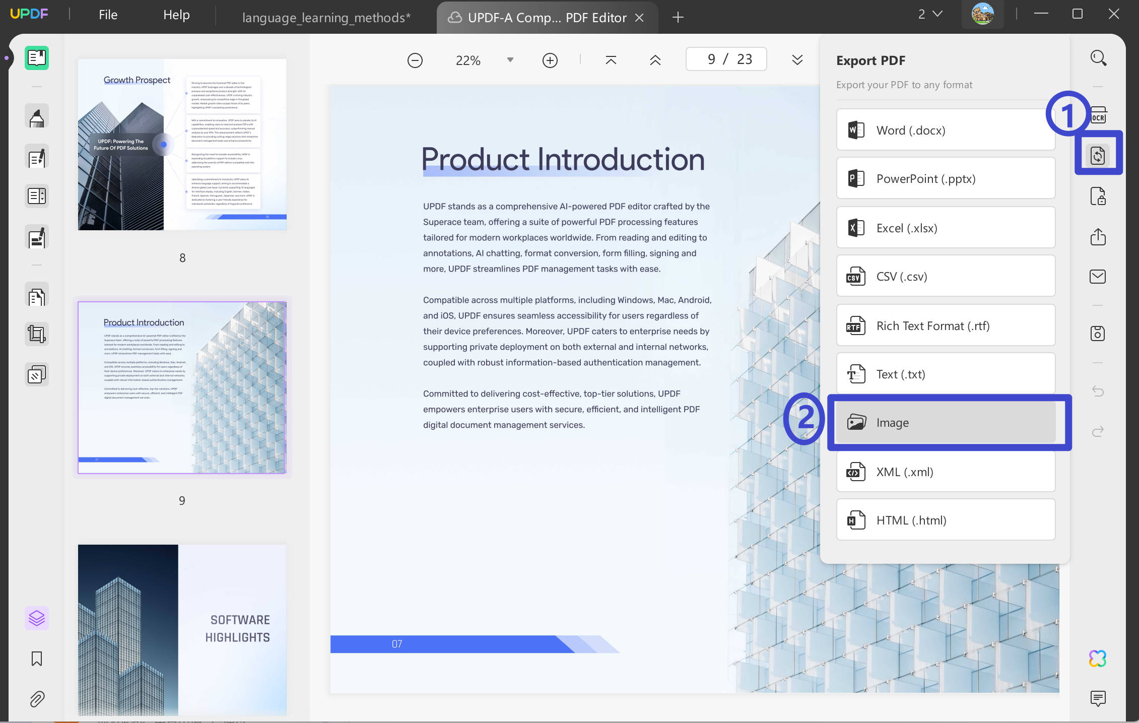 Convert PDF to PNG on Windows: 5 Easy Ways - UPDF
