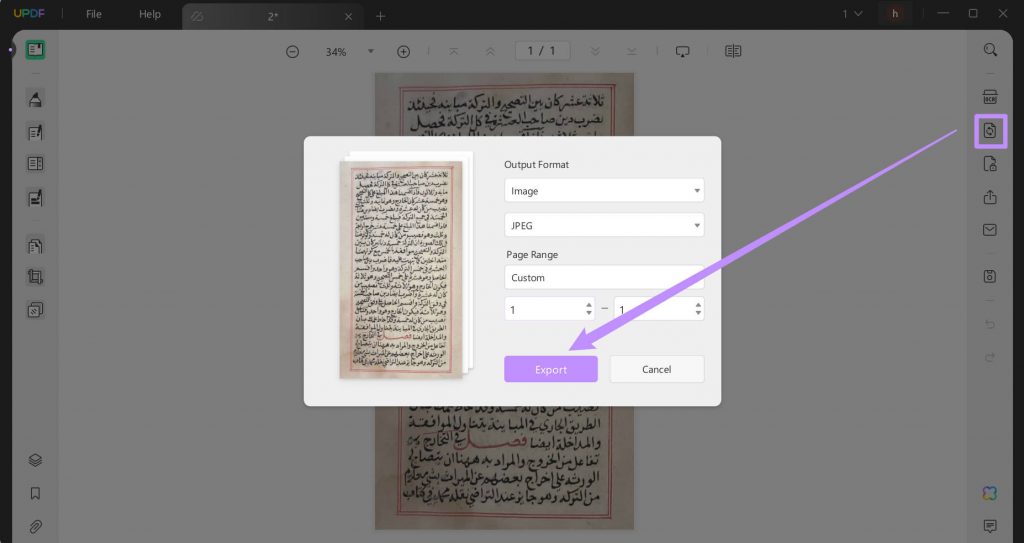 How to OCR Arabic PDFs to Word? Simple Guide | UPDF