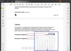 Guide on How to Fill in a PDF Form - UPDF