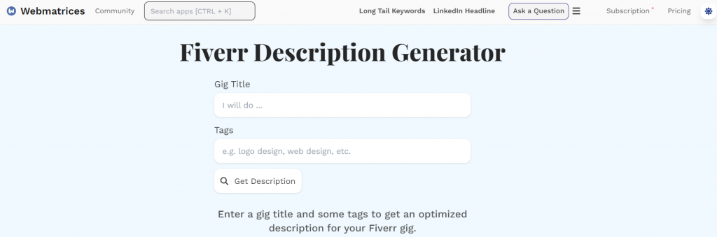 5 Best Fiverr Description Generators in 2025 - UPDF