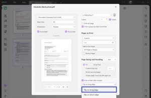 Flip on Short Edge VS Long Edge: Key Differences|UPDF