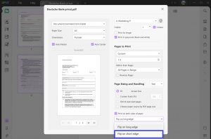 Flip on Short Edge VS Long Edge: Key Differences|UPDF