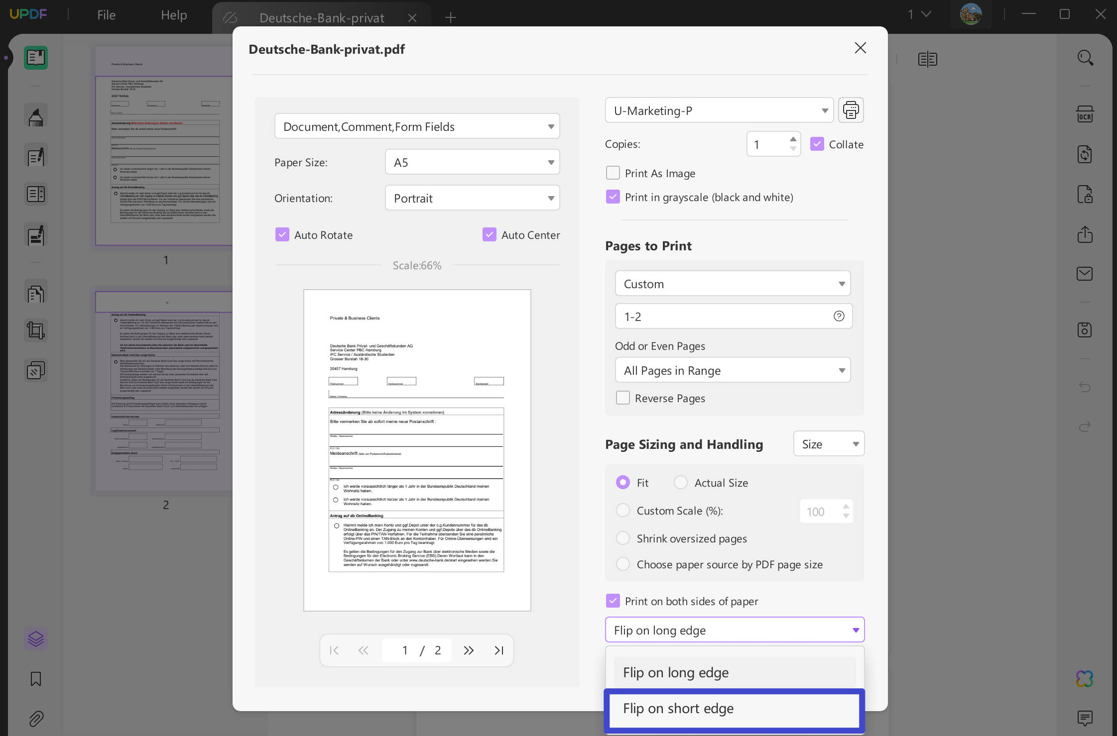 Flip on Short Edge VS Long Edge: Key Differences|UPDF