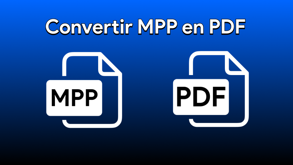 Comment convertir MPP en PDF sans effort | UPDF