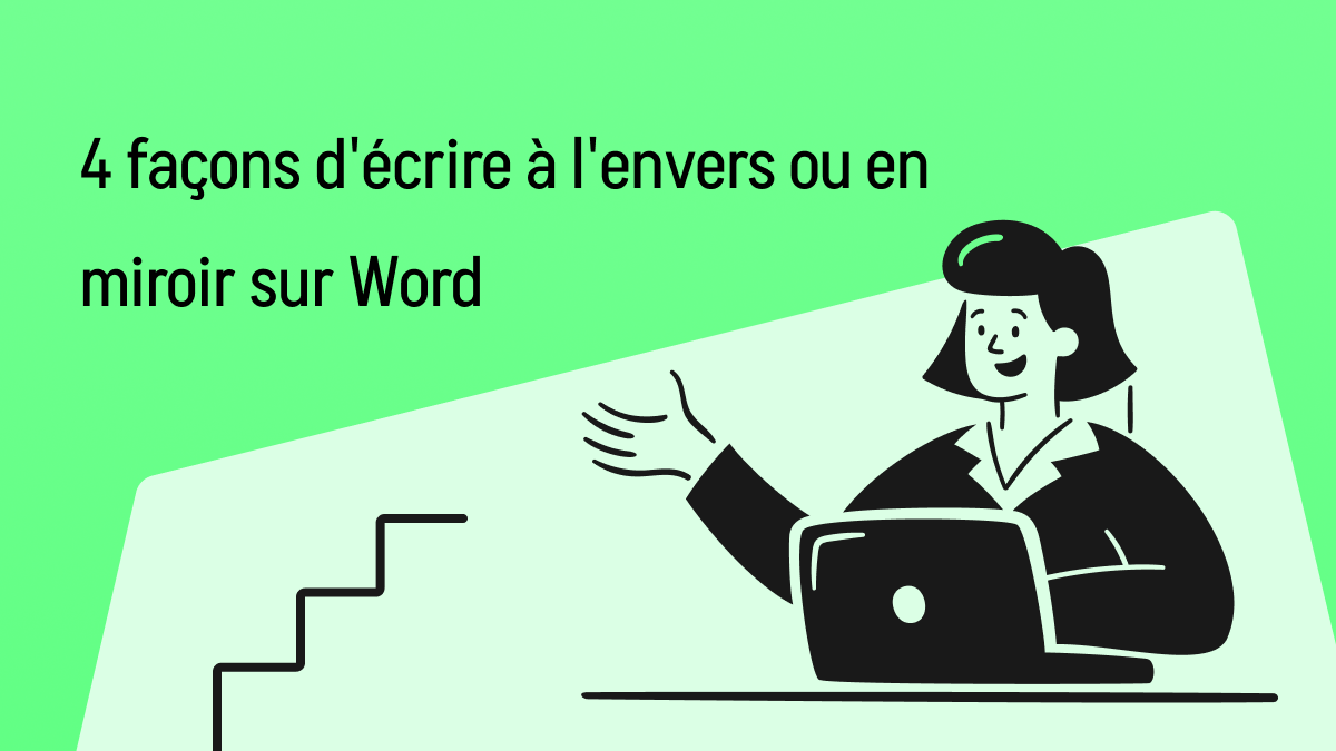 Comment écrire à l'envers ou en miroir dans Word | UPDF