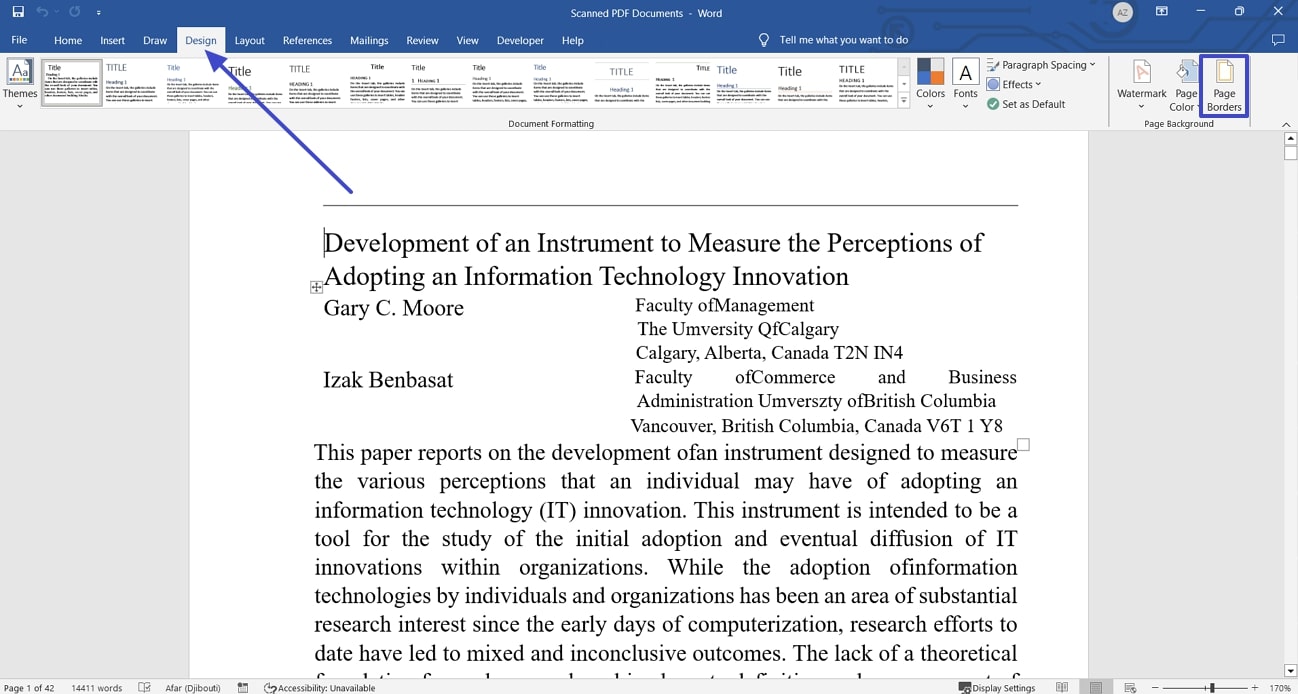Understanding How to Add a Border in Word - UPDF