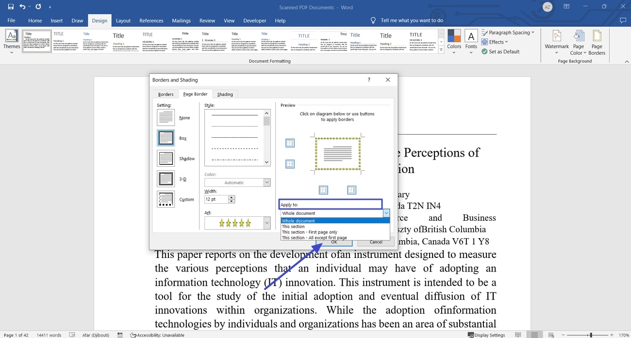 Understanding How to Add a Border in Word - UPDF