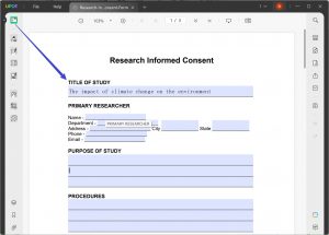 Guide on How to Fill in a PDF Form - UPDF