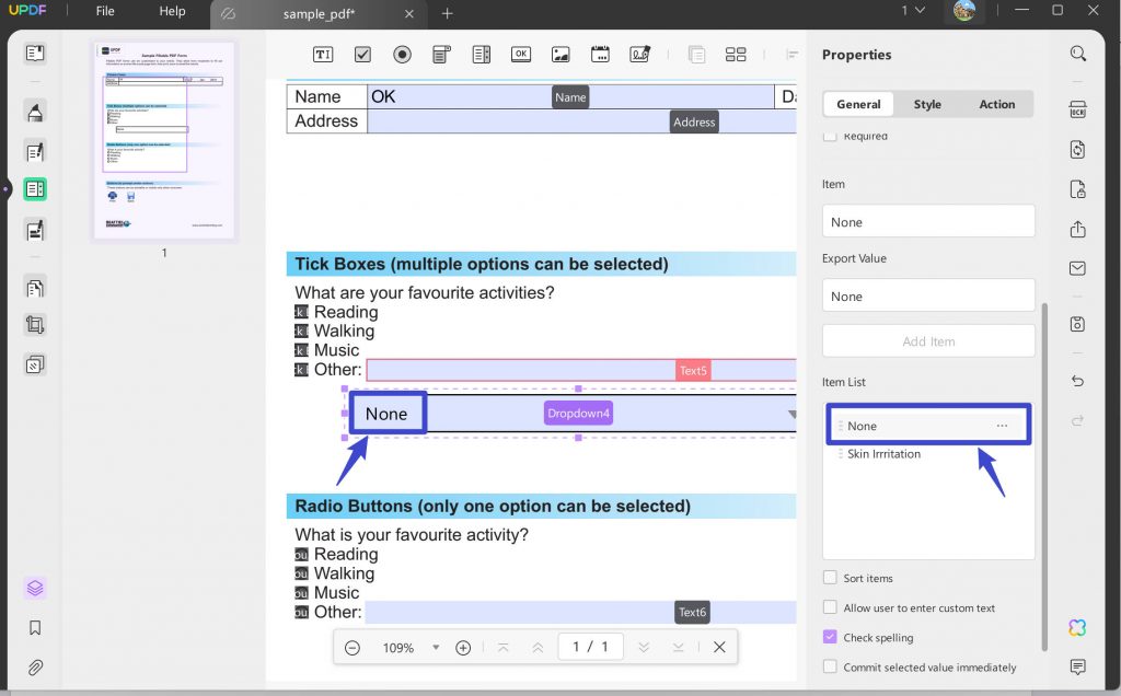 How to Edit Drop Down List in PDF? (5 Effective Ways) | UPDF