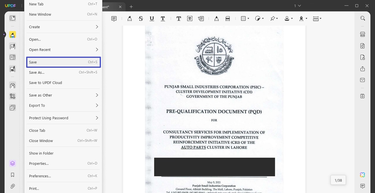 Exploring Text Edit and Blur Text in PDF Features - UPDF