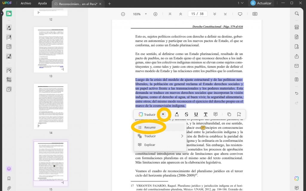 ¿Cómo Resumir PDF? (La guía completa) | UPDF