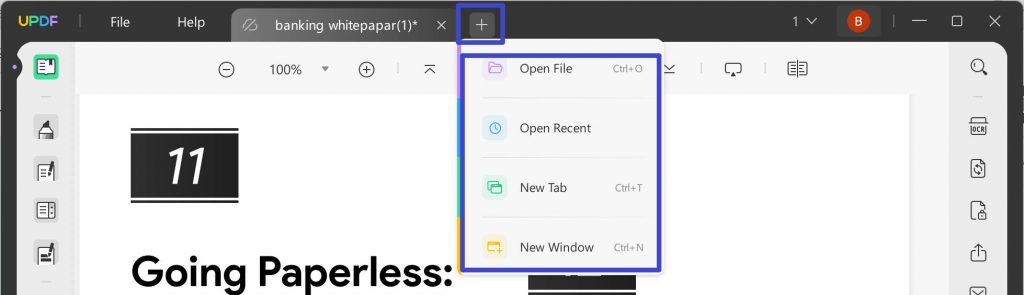Page View Mode in UPDF for Windows | User Guide