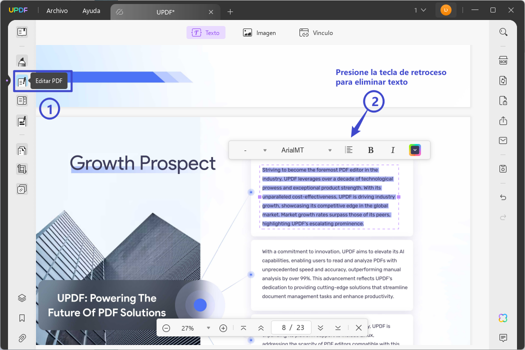 Cómo Limpiar PDFs con el Mejor Limpiador de PDF AI | UPDF