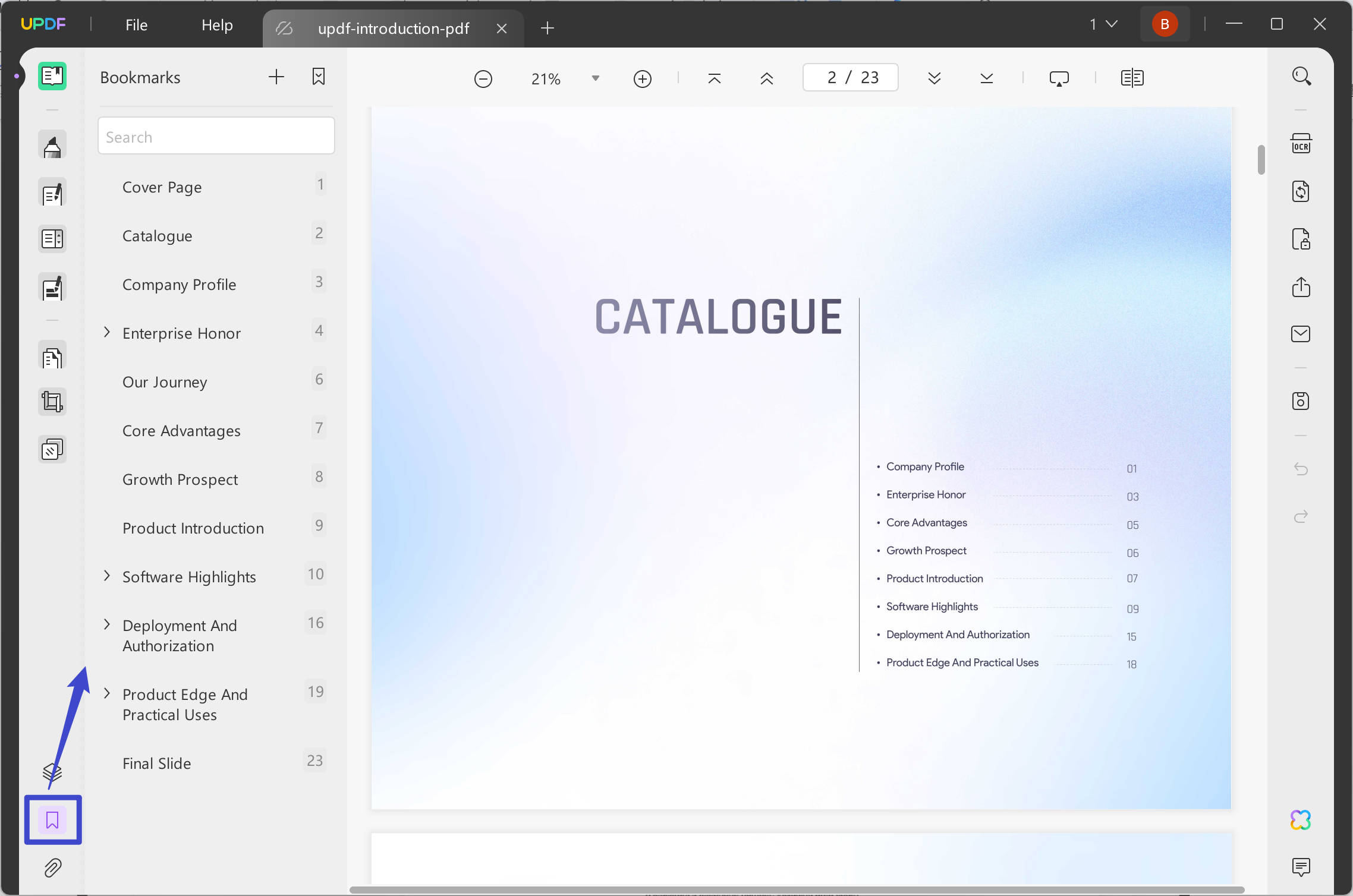 Effective Possibilities of Printing PDF Bookmark - UPDF