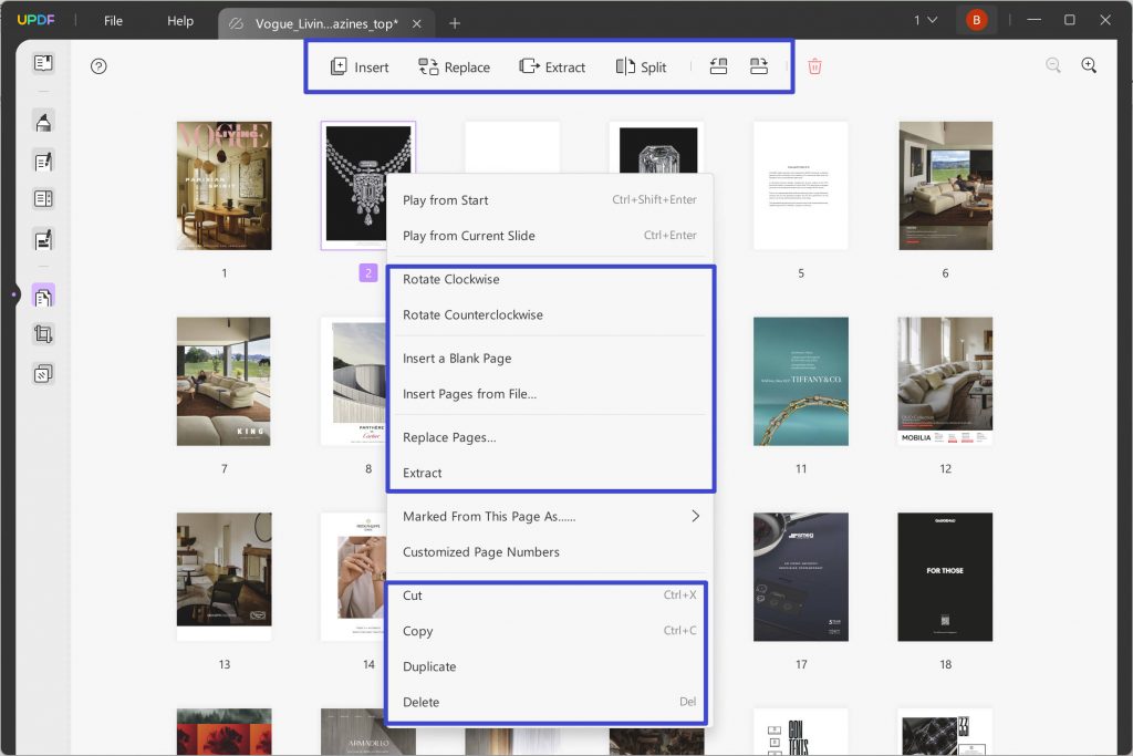 Efficiently Move PDF Pages Around on Windows - UPDF