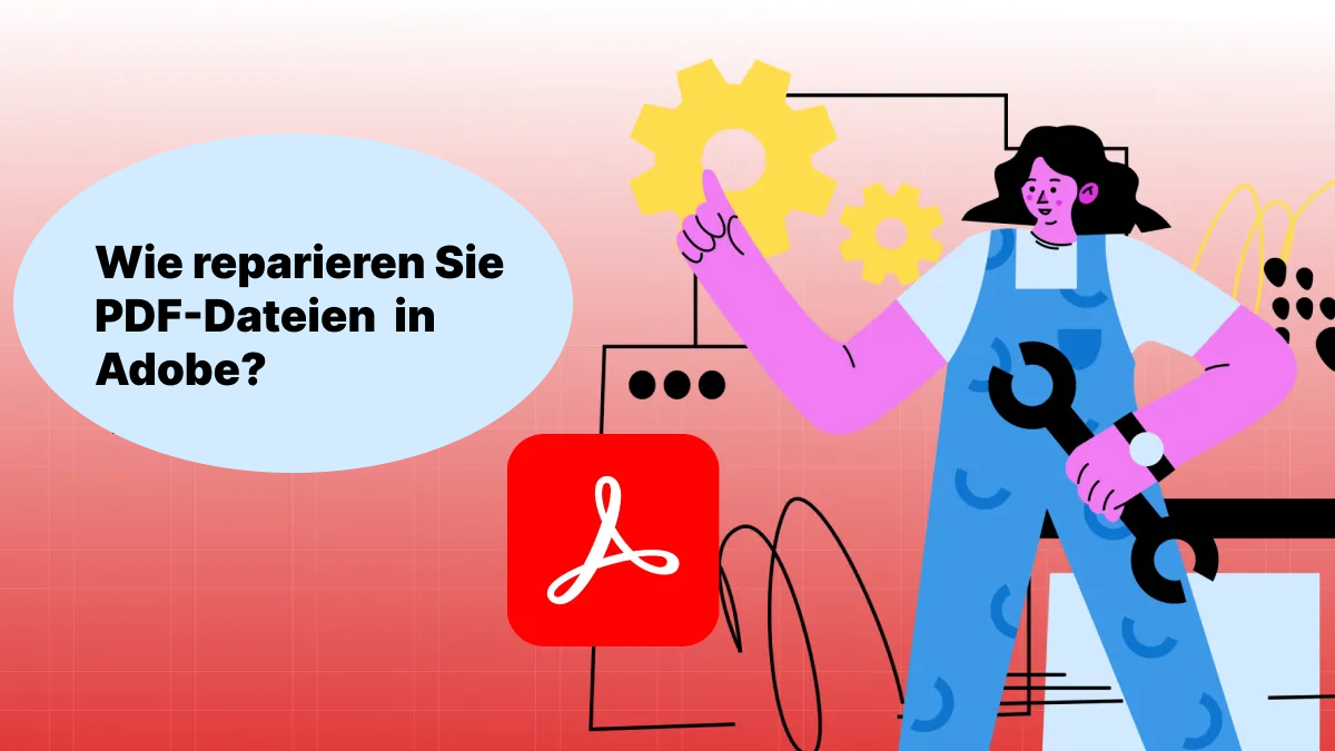 So reparieren Sie eine PDFs in Adobe! (Schritt für Schritt) | UPDF