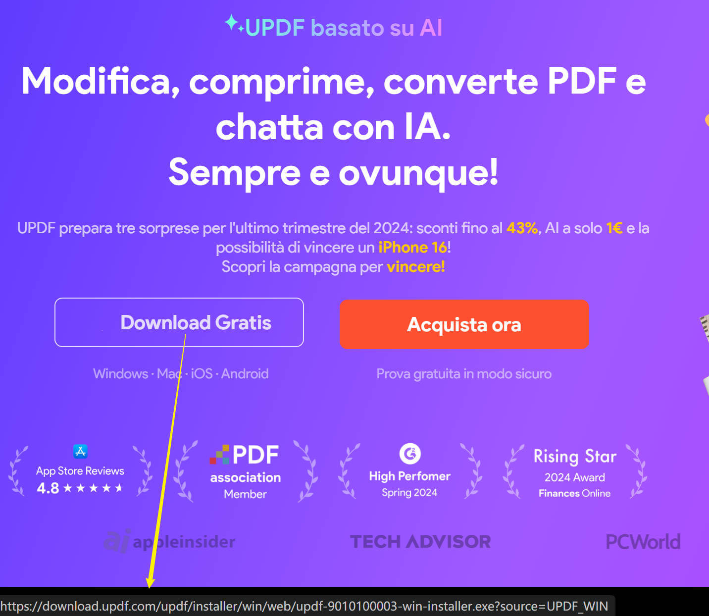 Scarica e installa UPDF per Windows | Guida Utente