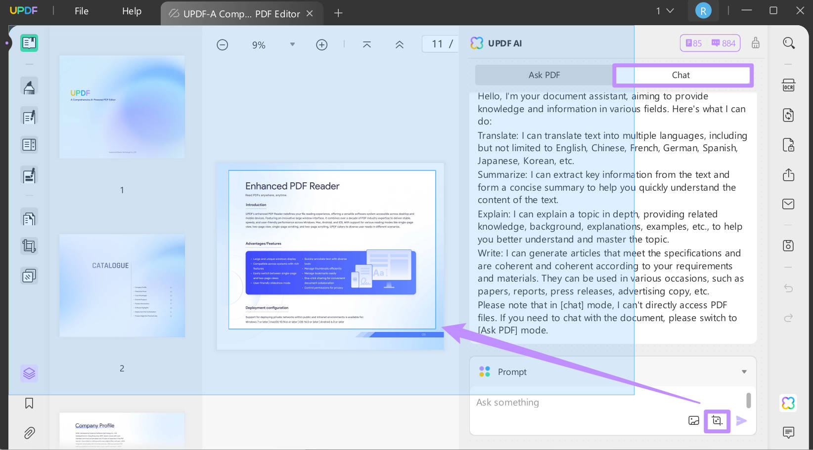 How to Summarize Image?| UPDF