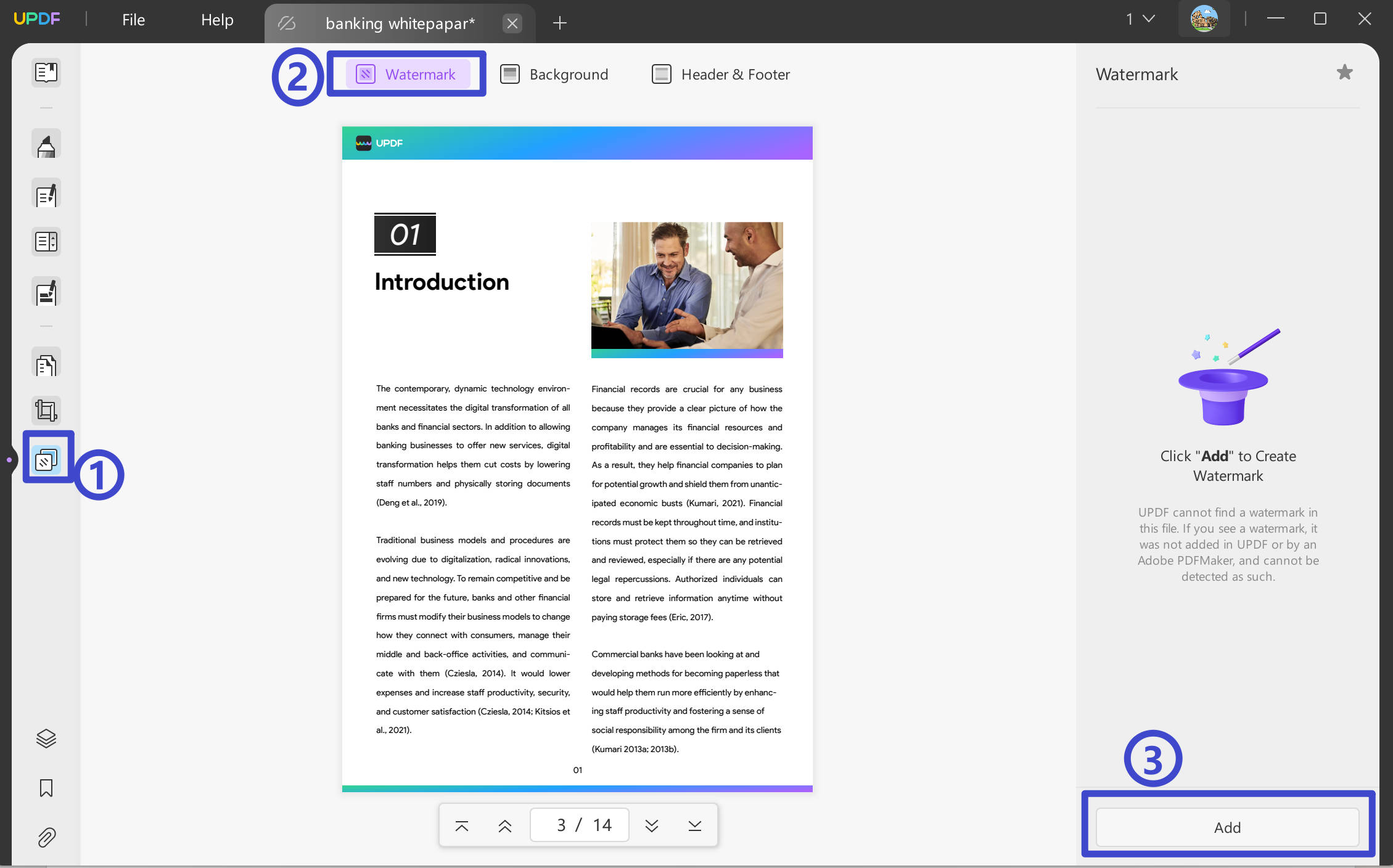 Add Watermarks to PDF Without Adobe Acrobat Pro | UPDF