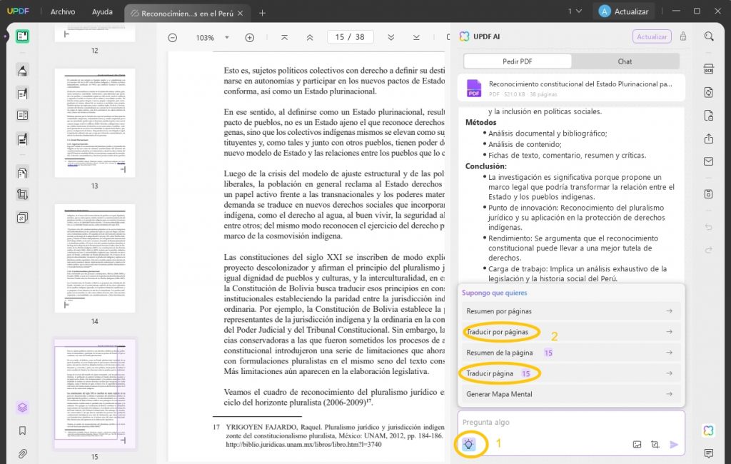 Cómo traducir archivos PDF (Tres Métodos eficaces) | UPDF