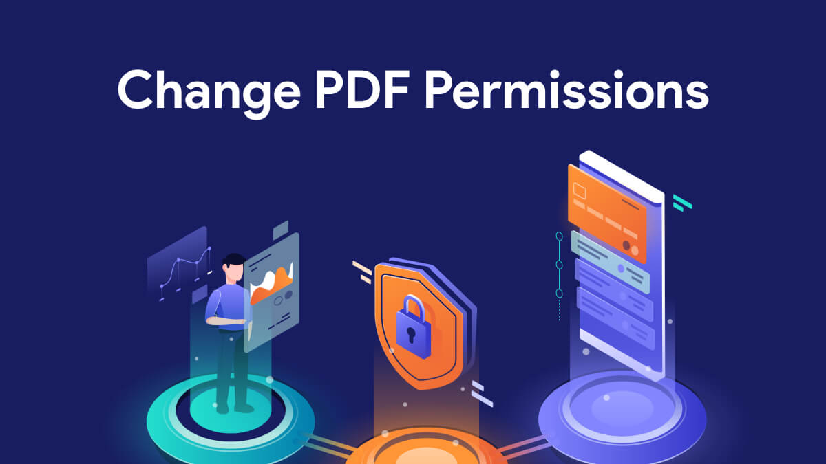 Change Permissions on PDF With/Without Password - UPDF