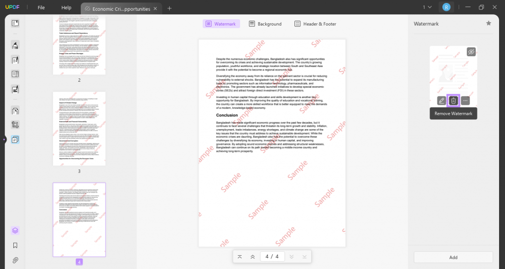 How to Remove Watermark from PDF: A Step by Step Guide