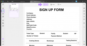 How to Create a Fillable PDF? (With Sample to Show) | UPDF