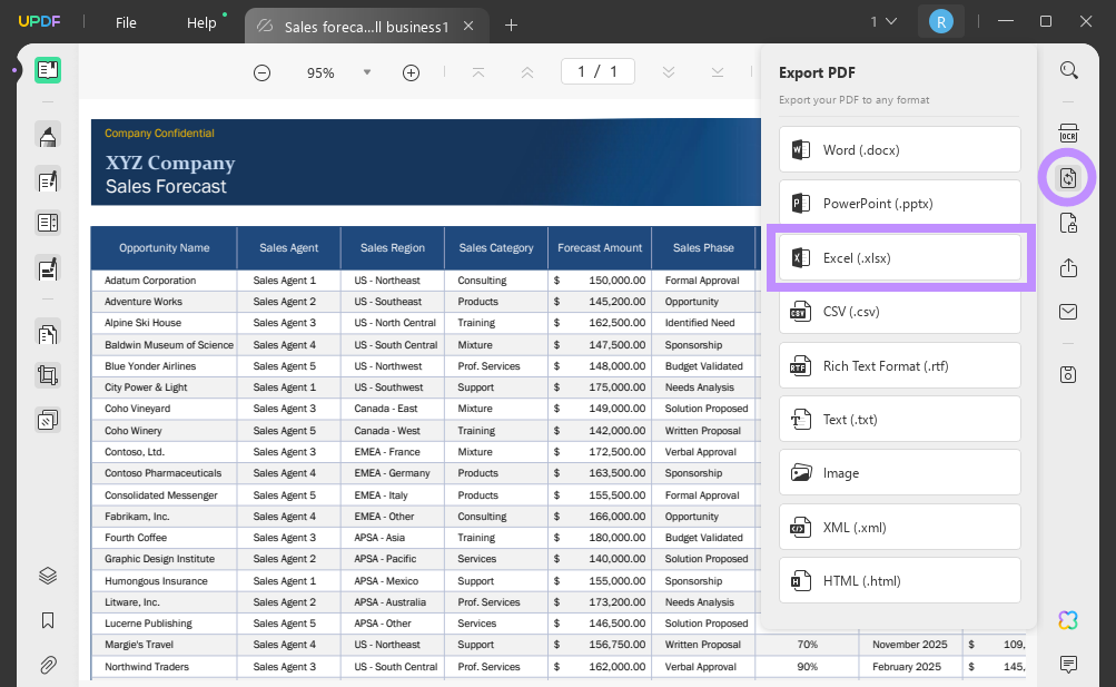 How to Convert PDF to Excel? (In Seconds) | UPDF