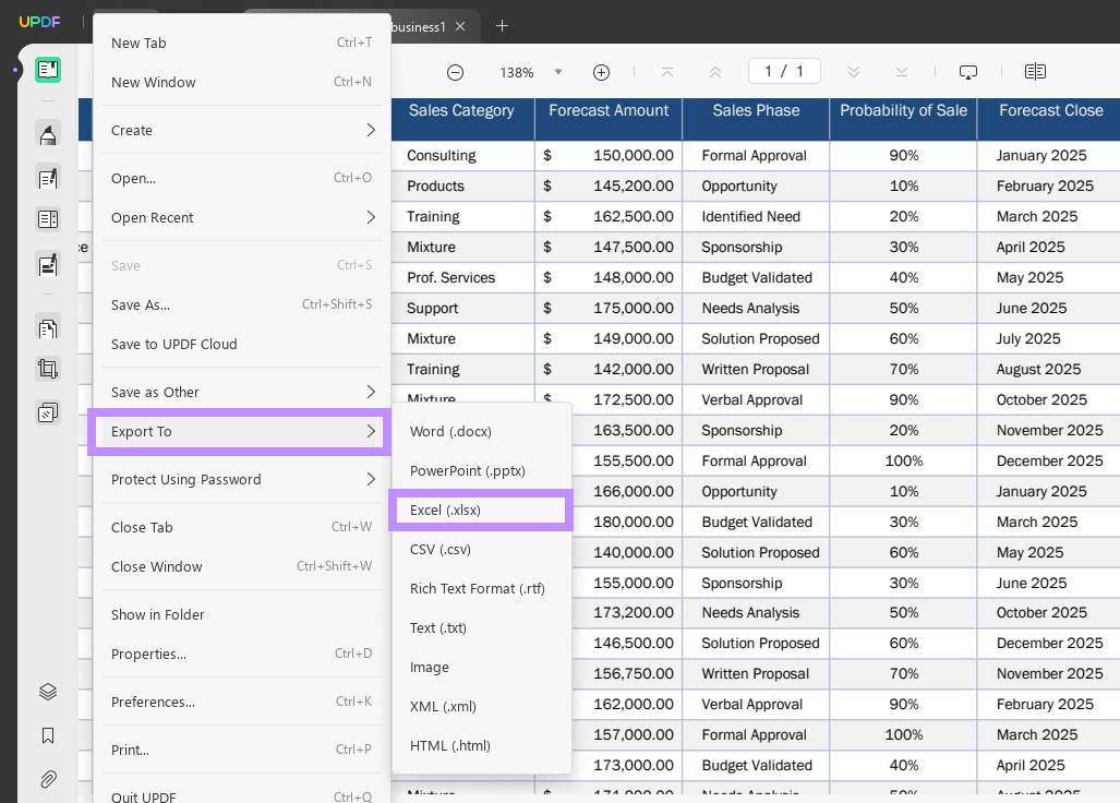 How to Convert PDF to Excel? (In Seconds) | UPDF