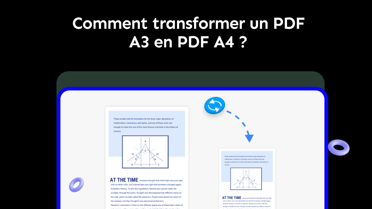 Comment convertir un PDF A3 en A4 en utilisant UPDF ? | UPDF