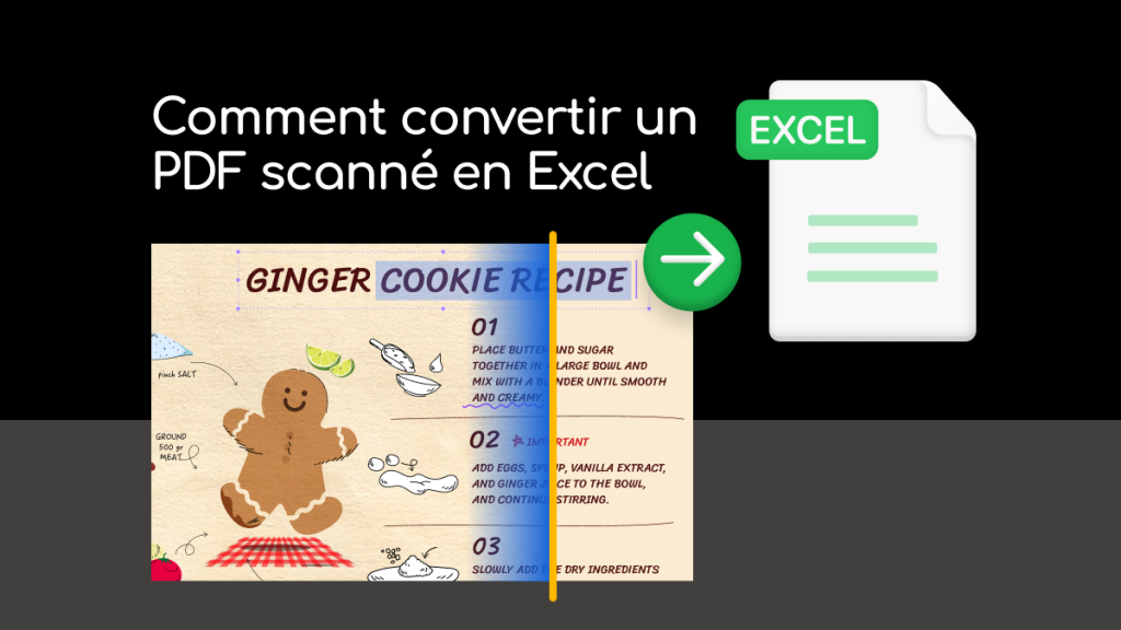 Comment convertir des PDF scannés en Excel | UPDF