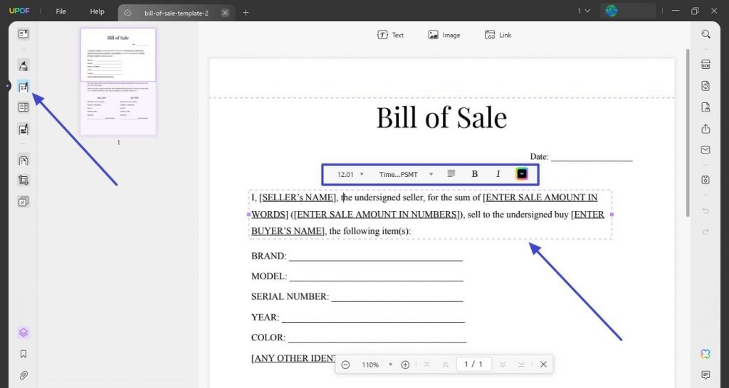 Learning How To Edit Text Boxes in PDF Files - UPDF