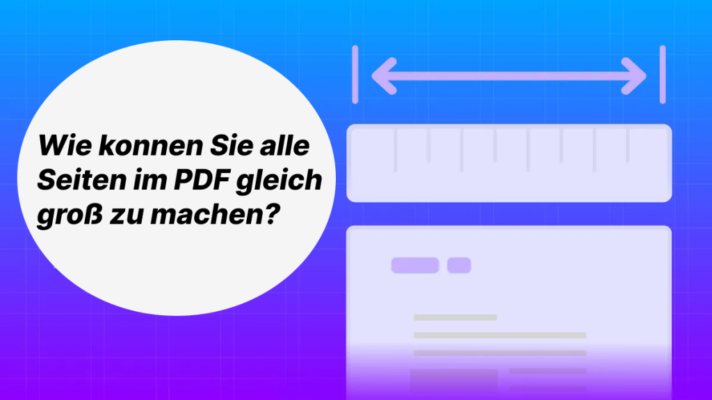 4 Wege, alle Seiten im PDF gleich groß zu machen | UPDF