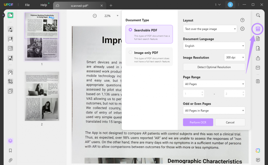 How to Recognize Text in PDF? (2 Effective Ways) | UPDF