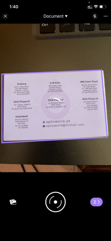 How to Scan Business Cards into Excel? (Step by Step) | UPDF