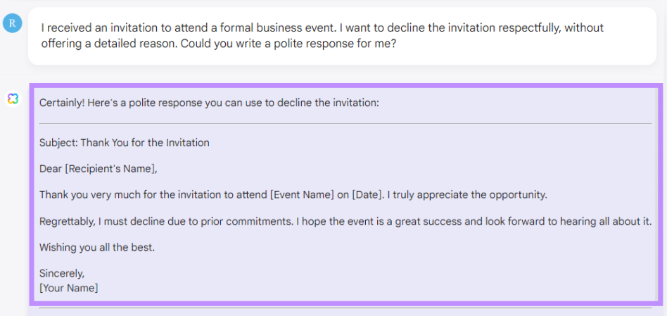 How to Decline an Invitation? (All Scenarios With Samples) | UPDF