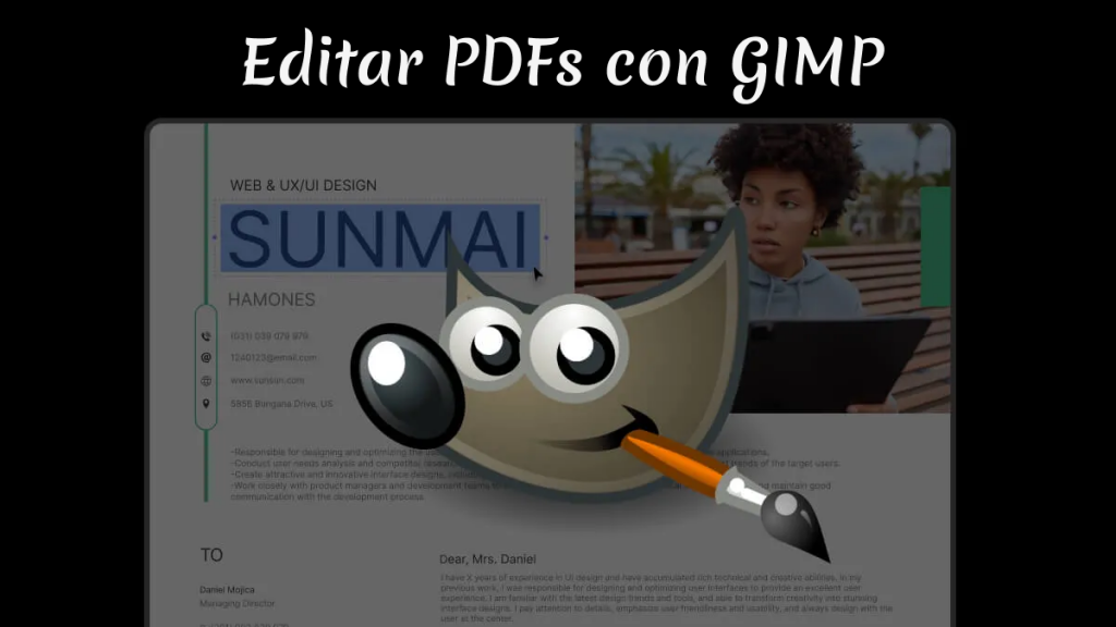 Editar PDF con GIMP: Limitaciones y Mejores Alternativas | [Official] UPDF