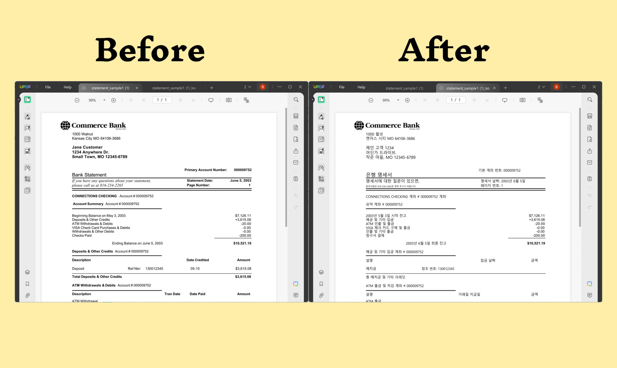 Top Methods for Accurate Bank Statement Translation - UPDF