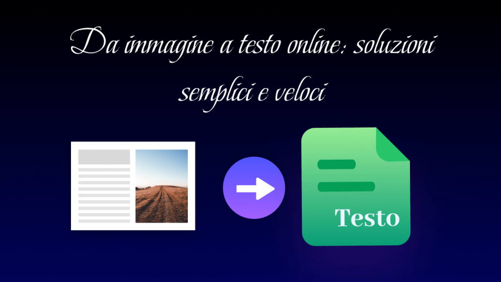 Converti da immagini a testo online gratis | UPDF
