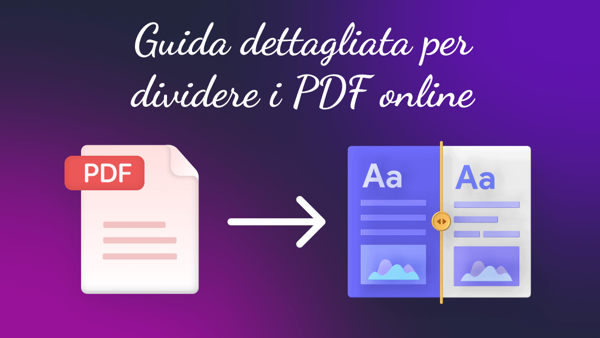 Come dividere i PDF online? | UPDF