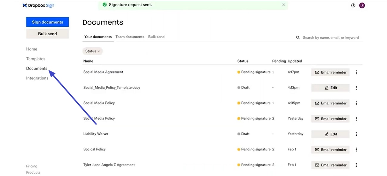 [Detailed] Dropbox Sign Guide and Its Alternative - UPDF