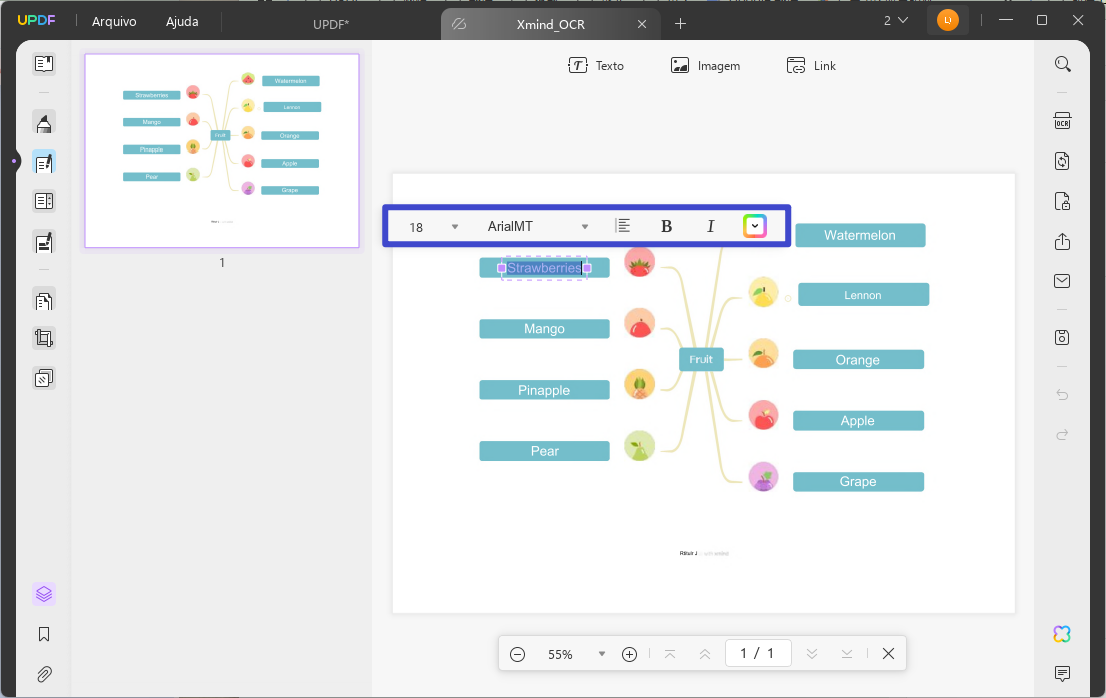 Como converter XMind para PDF? (2 formas eficazes)| UPDF
