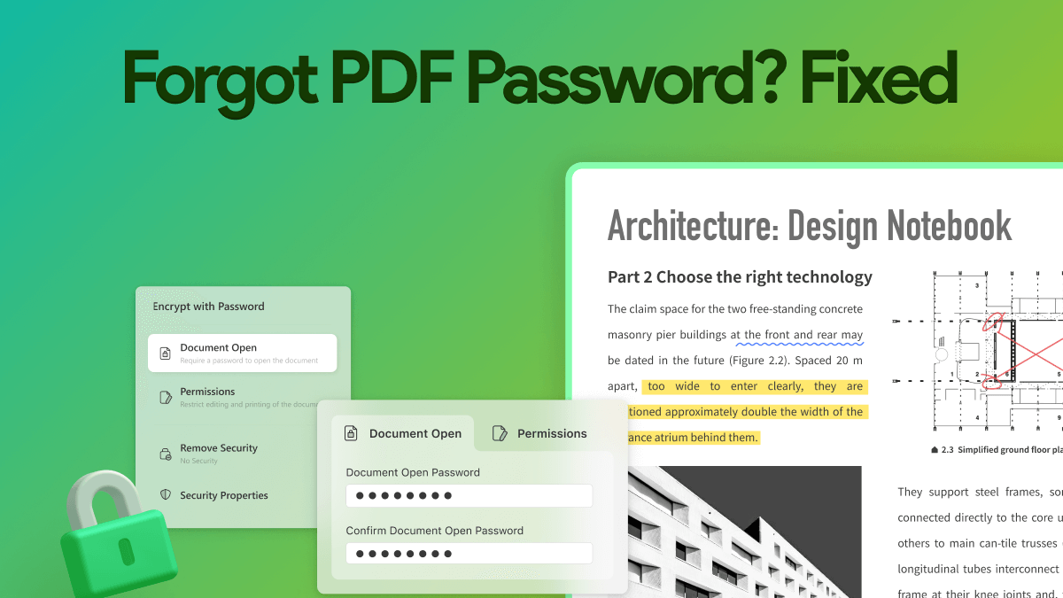 What if I Forgot My PDF Password? Here are the Fixes! | UPDF