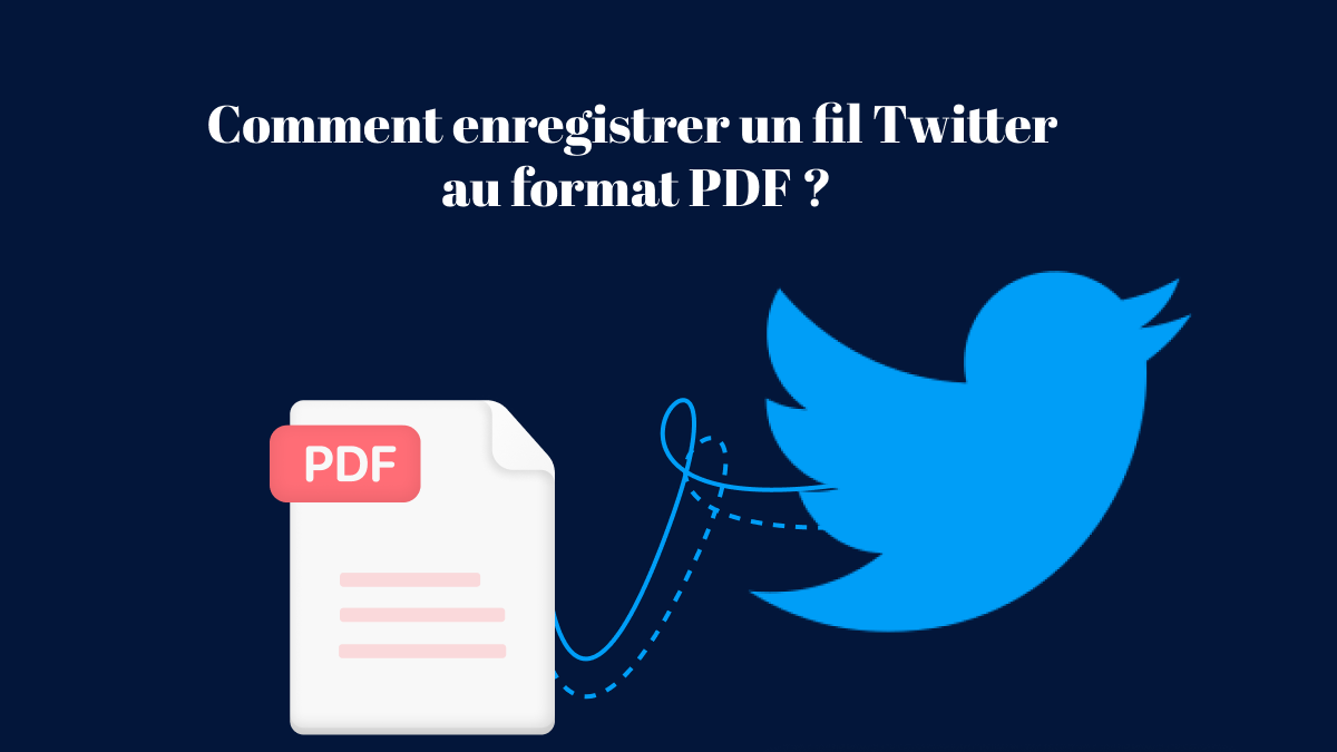 Comment enregistrer un fil Twitter au format PDF ? | UPDF
