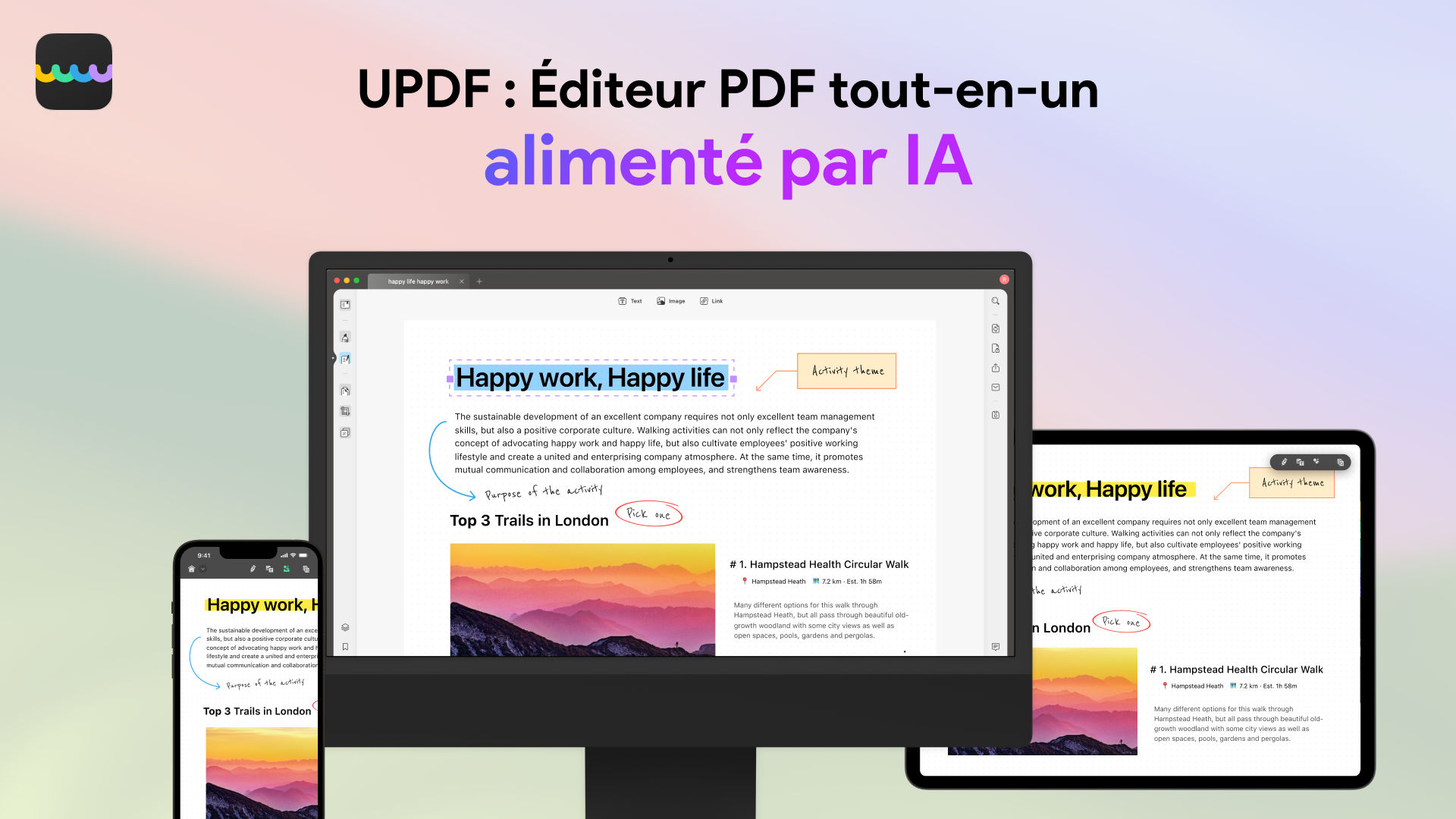 Comment lier la table des matières aux pages d'un PDF | UPDF