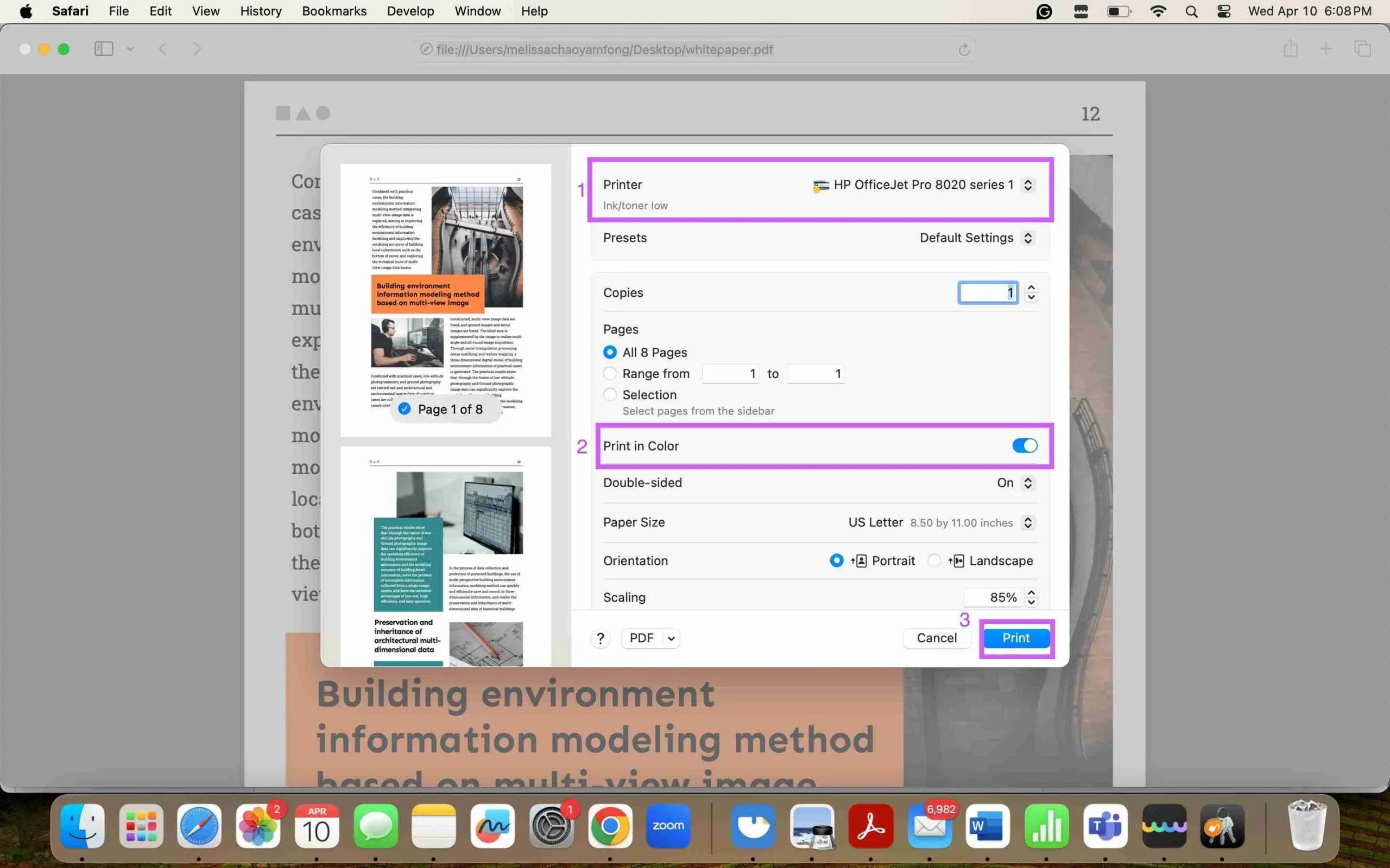 ¿Cómo Imprimir un PDF en Color? (Métodos 100% Gratis) | UPDF