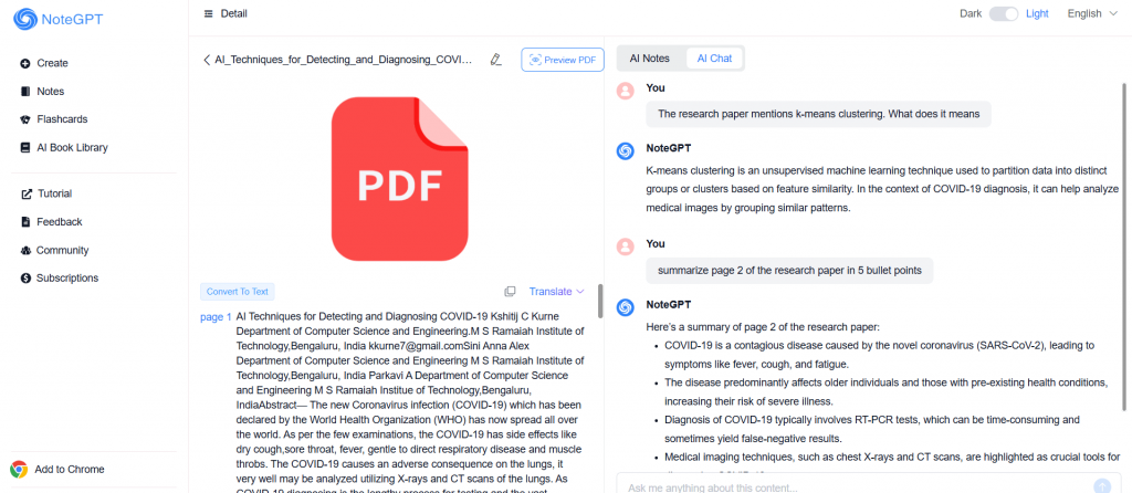 What is NoteGPT All About: A Full Review - UPDF
