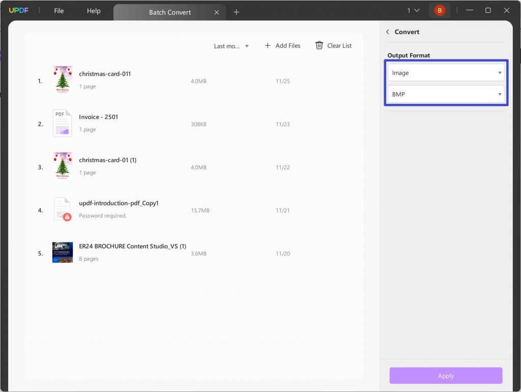 Convert PDF to BMP Easily & Quickly on Mac & Windows - UPDF