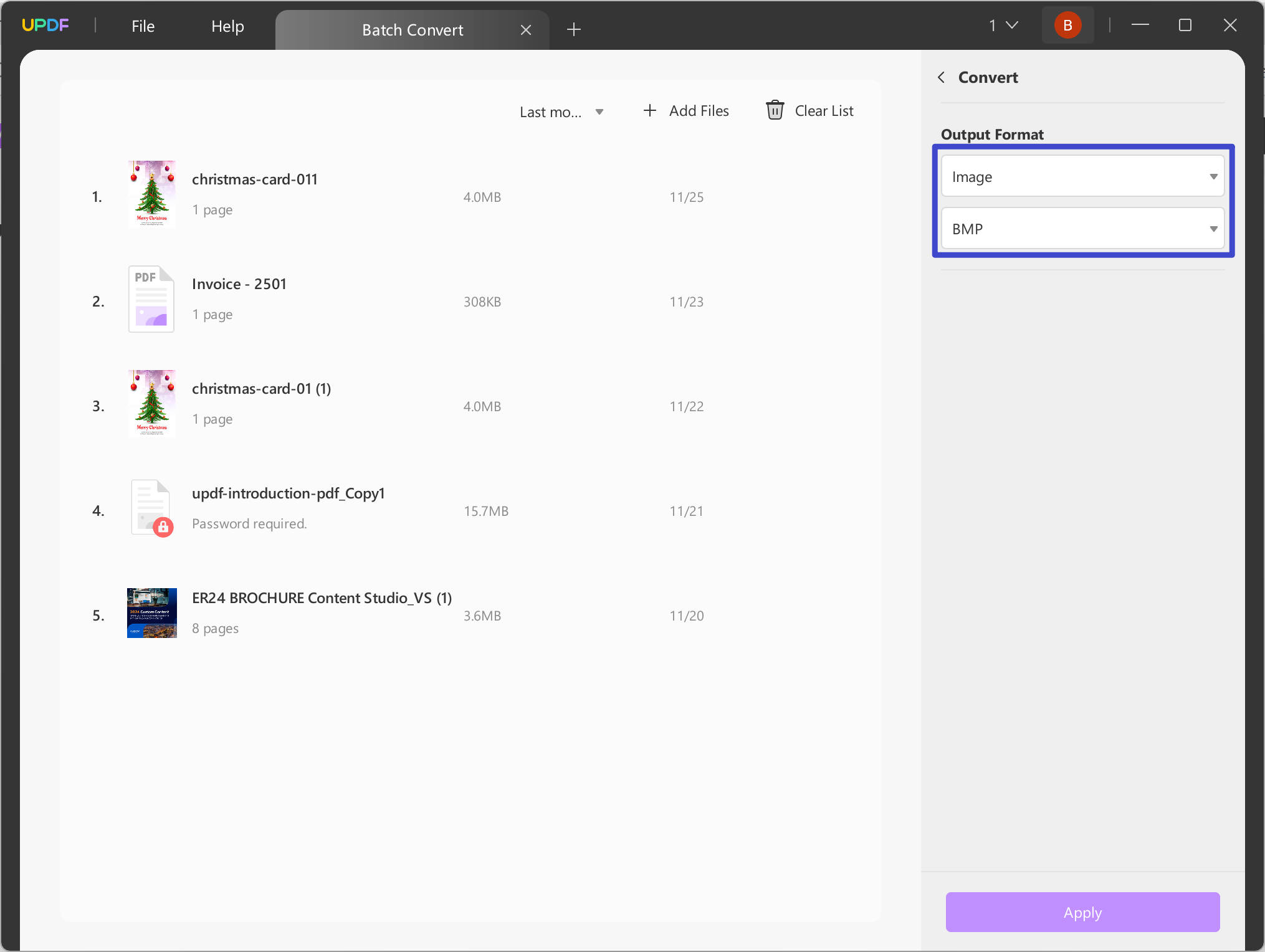 Convert PDF to BMP Easily & Quickly on Mac & Windows - UPDF